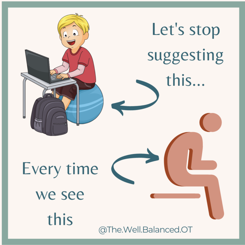 All About Flexible Seating in the Classroom - The Well Balanced OT